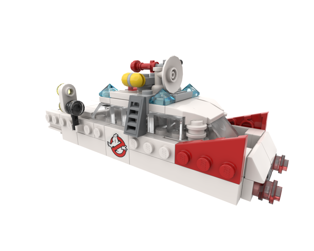 LEGO MOC 10 Ecto-1 mini by MyKidisanAlien | Rebrickable - Build with LEGO
