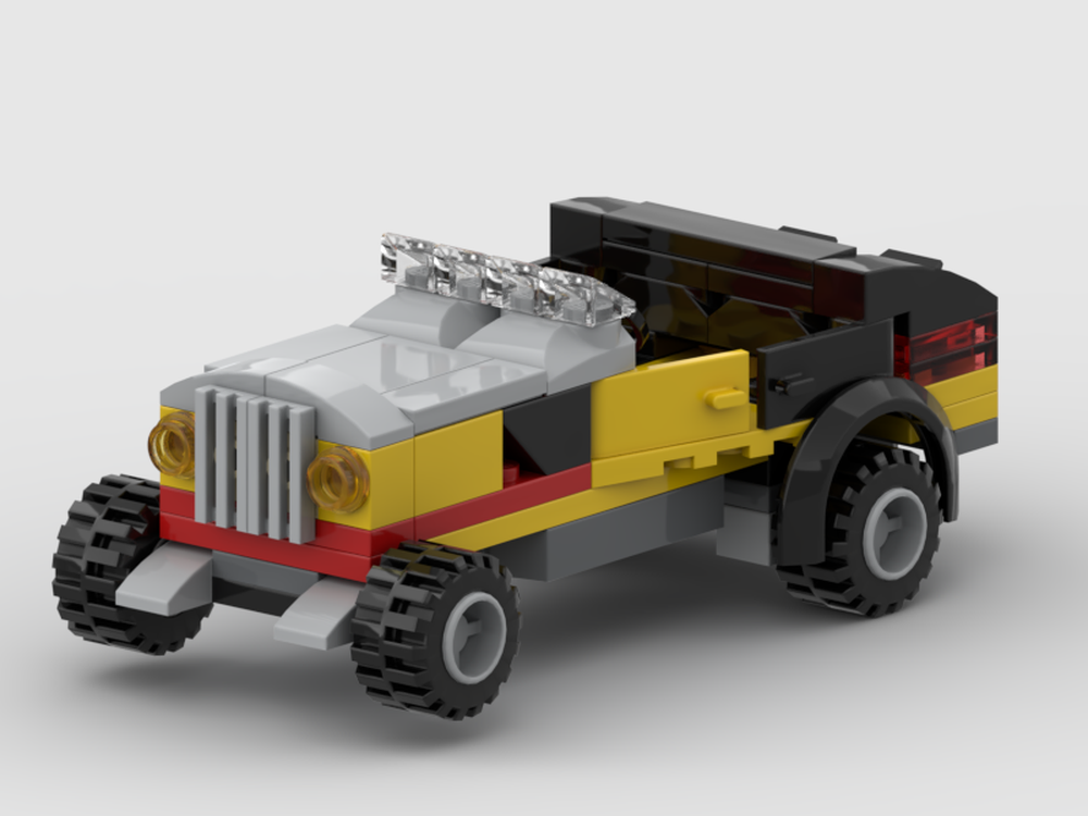 LEGO MOC 60060 Hot rod by EBbuilds | Rebrickable - Build with LEGO