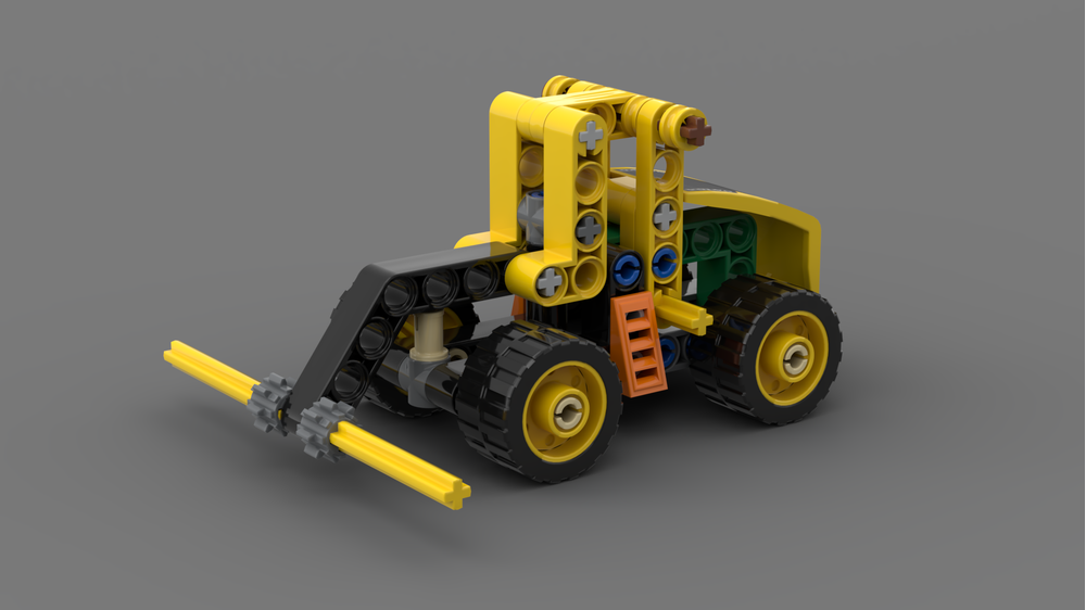 LEGO MOC-130927 30433 Volvo Farm Tractor with plow by SnowmanV ...