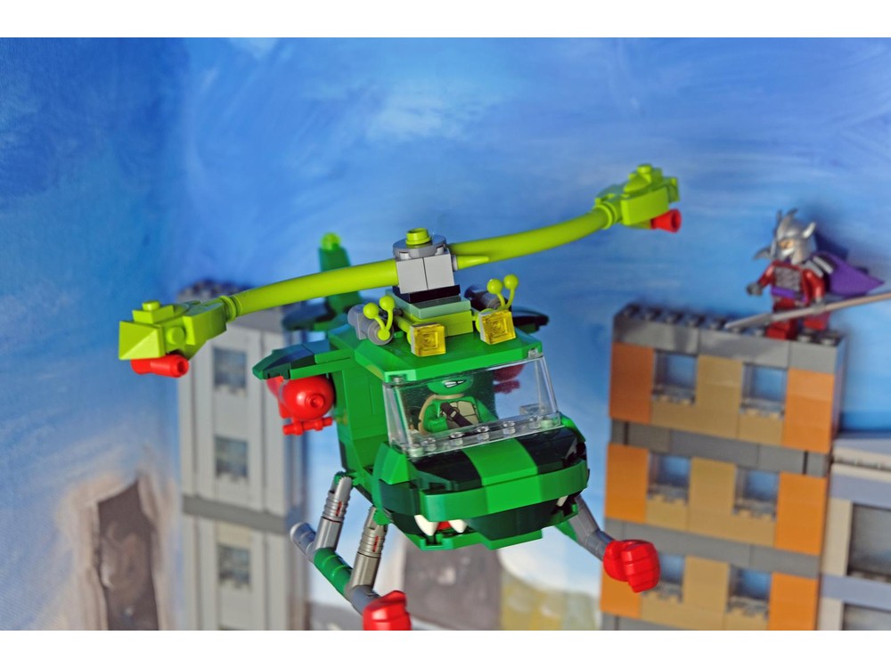 LEGO MOC Ninja Turtles Copter (TMNT Helicopter) by legobymunzy ...