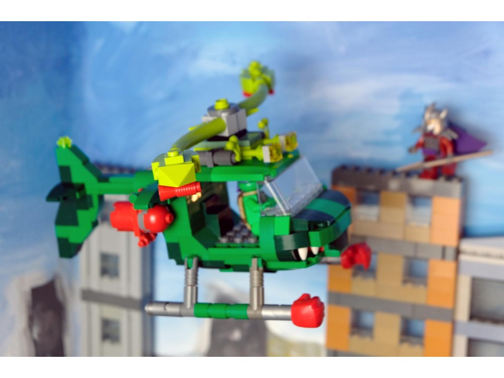 LEGO MOC Ninja Turtles Copter (TMNT Helicopter) by legobymunzy ...