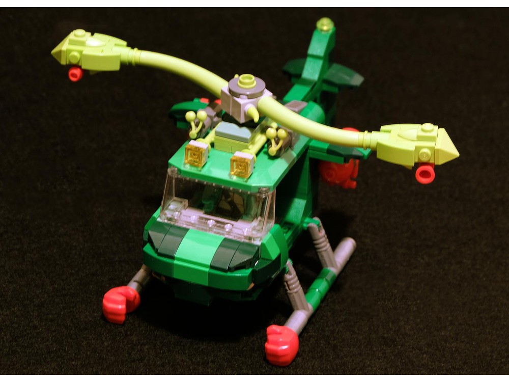 LEGO MOC Ninja Turtles Copter (TMNT Helicopter) by legobymunzy ...