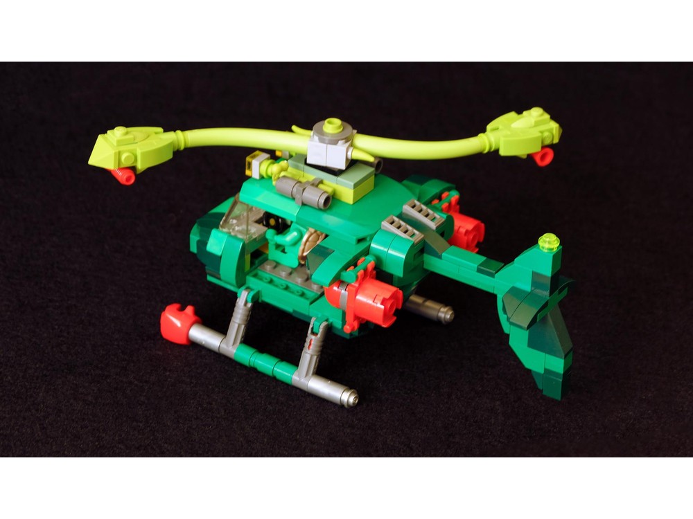 LEGO MOC Ninja Turtles Copter (TMNT Helicopter) by legobymunzy ...