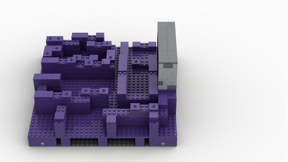 Lego Moc D2 Substructure For My Medieval Castle By Sir Perceval
