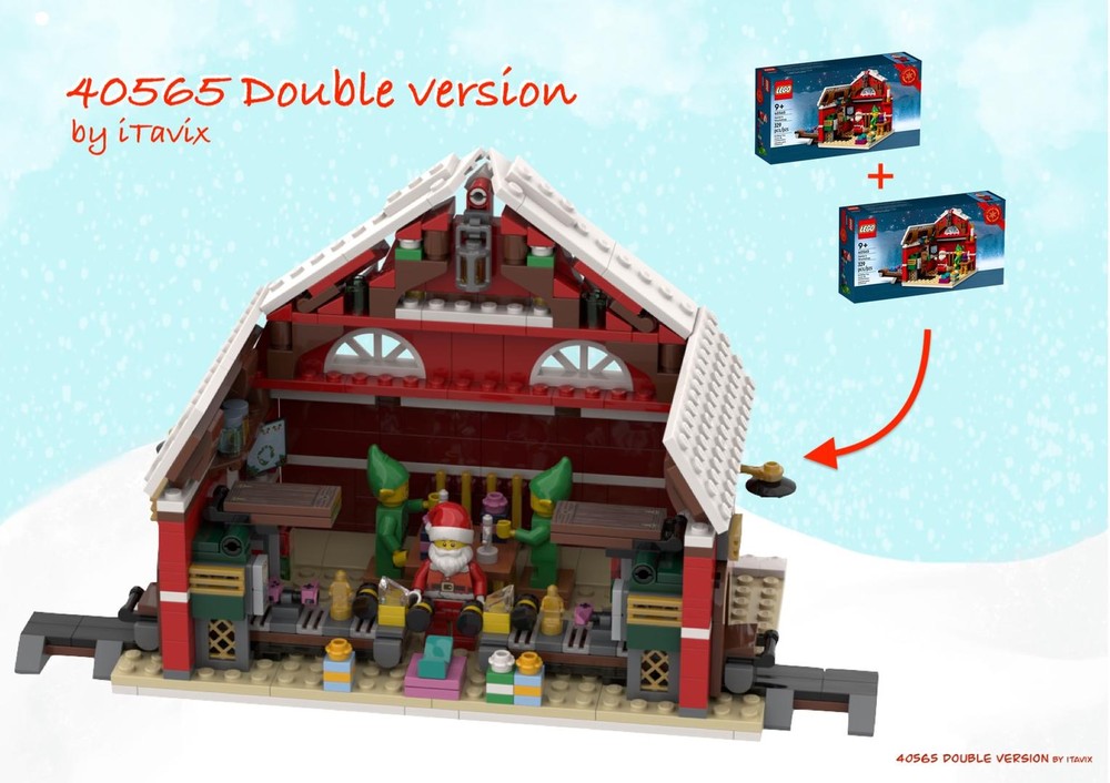 LEGO MOC 40565 double version by iTavix | Rebrickable - Build with LEGO