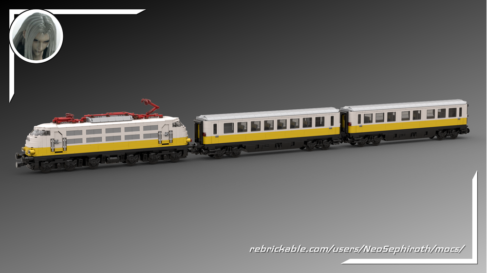 Lego Moc Lufthansa Express By Neosephiroth Rebrickable Build With Lego