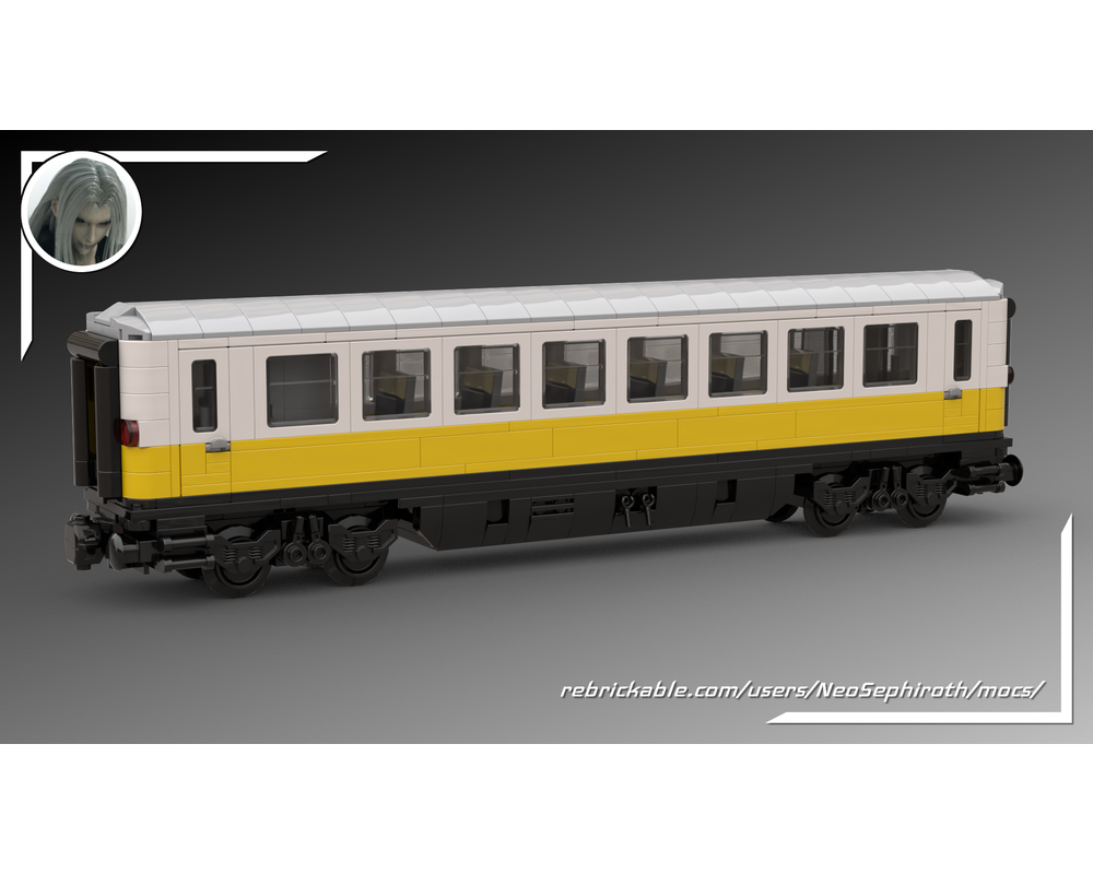 Lego Moc Lufthansa Express By Neosephiroth Rebrickable Build With Lego