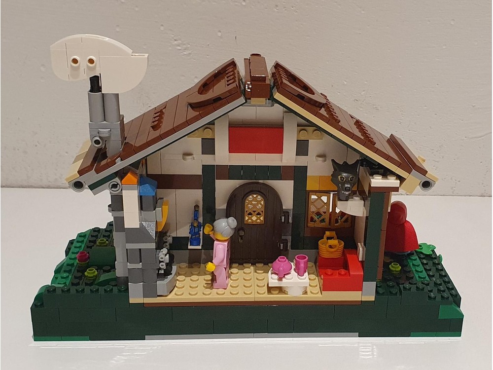 Lego Moc Medieval Cottage By Gr33tje13 Rebrickable Build With Lego