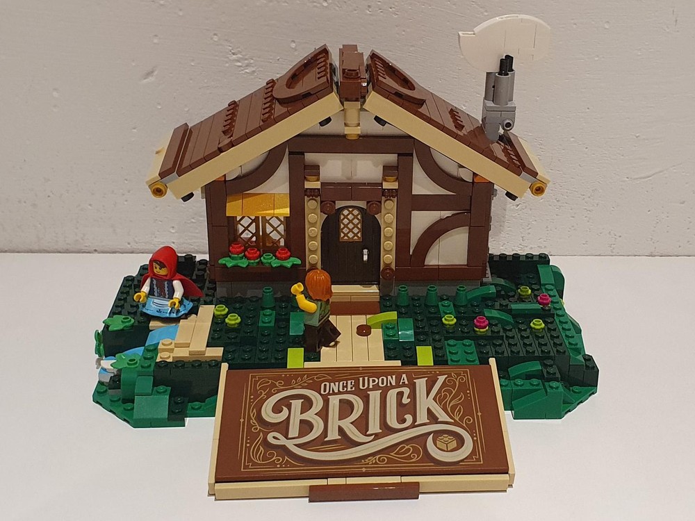 Lego Moc Medieval Cottage By Gr33tje13 Rebrickable Build With Lego