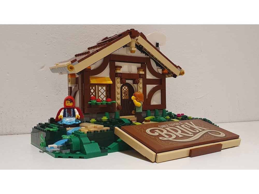 LEGO MOC Medieval Cottage by Gr33tje13 | Rebrickable - Build with LEGO