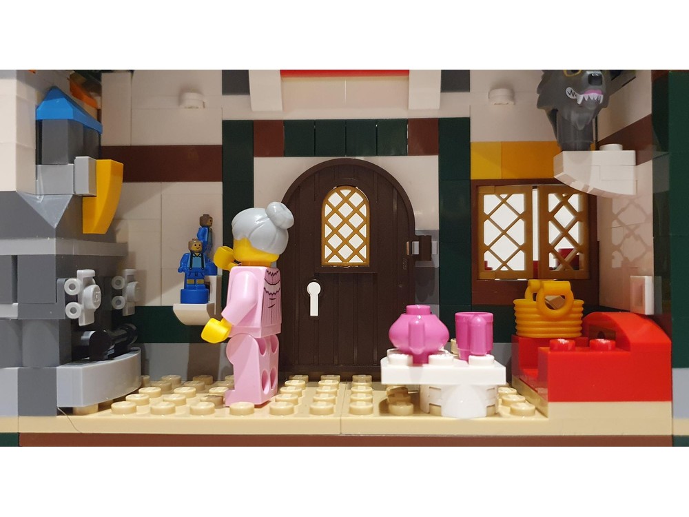 Lego Moc Medieval Cottage By Gr33tje13 Rebrickable Build With Lego