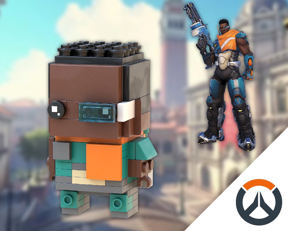 LEGO MOC Overwatch Baptiste - OW1 by CLUN_k | Rebrickable - Build with LEGO