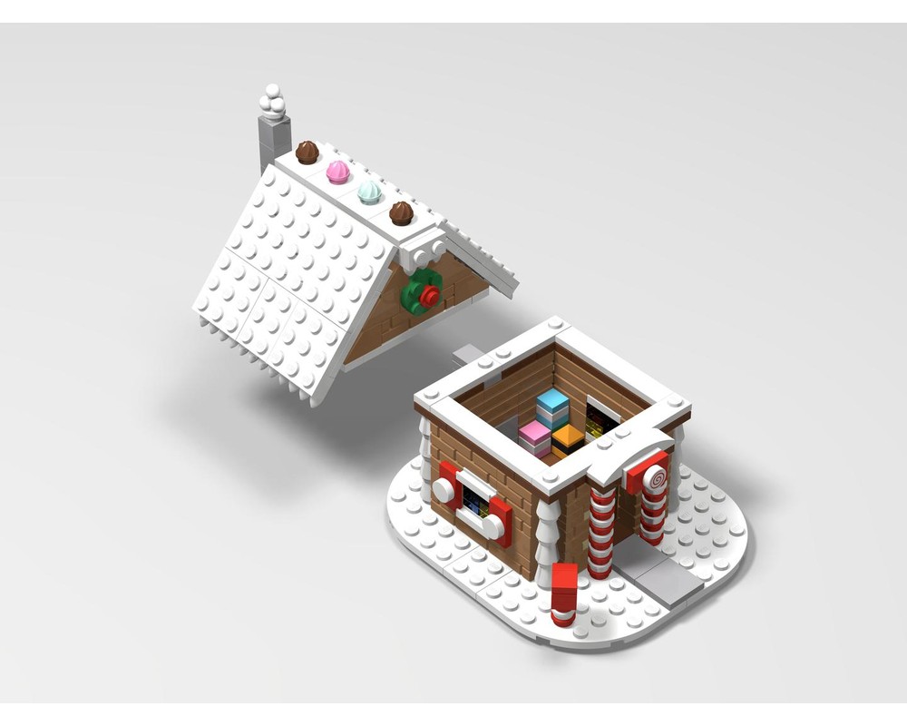 LEGO MOC Gingerbread House Modification by confused_physicist ...