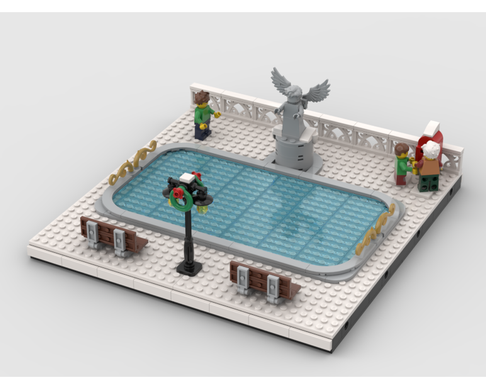 LEGO MOC Christmas Scenery - Food Stalls by PauloJorgeRamos ...