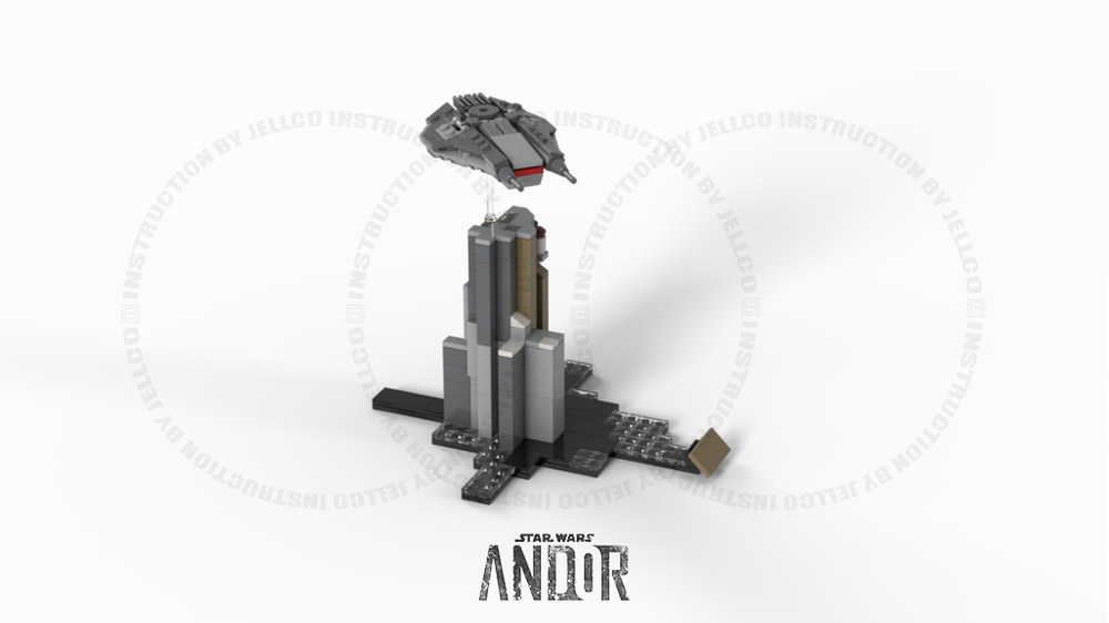 Lego Moc Micro Diorama Andor Series Episode 11 By Jellco