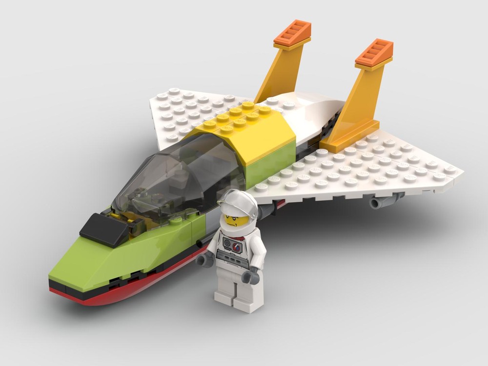 LEGO MOC supersonic military plane by salmons_lego_creations ...