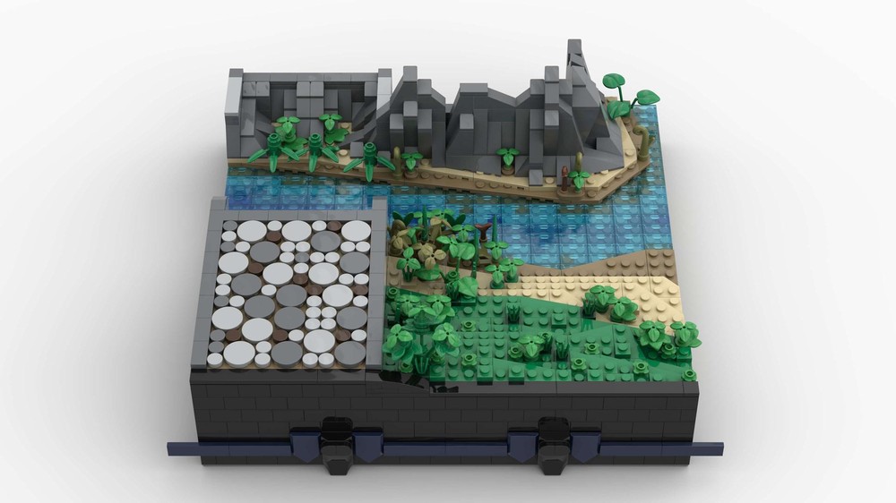 LEGO MOC C4 - Shore & Landscape for my medieval castle by Sir Perceval ...