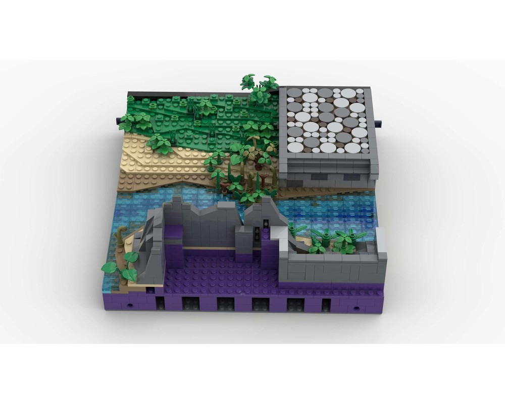 LEGO MOC C4 - Shore & Landscape for my medieval castle by Sir Perceval ...