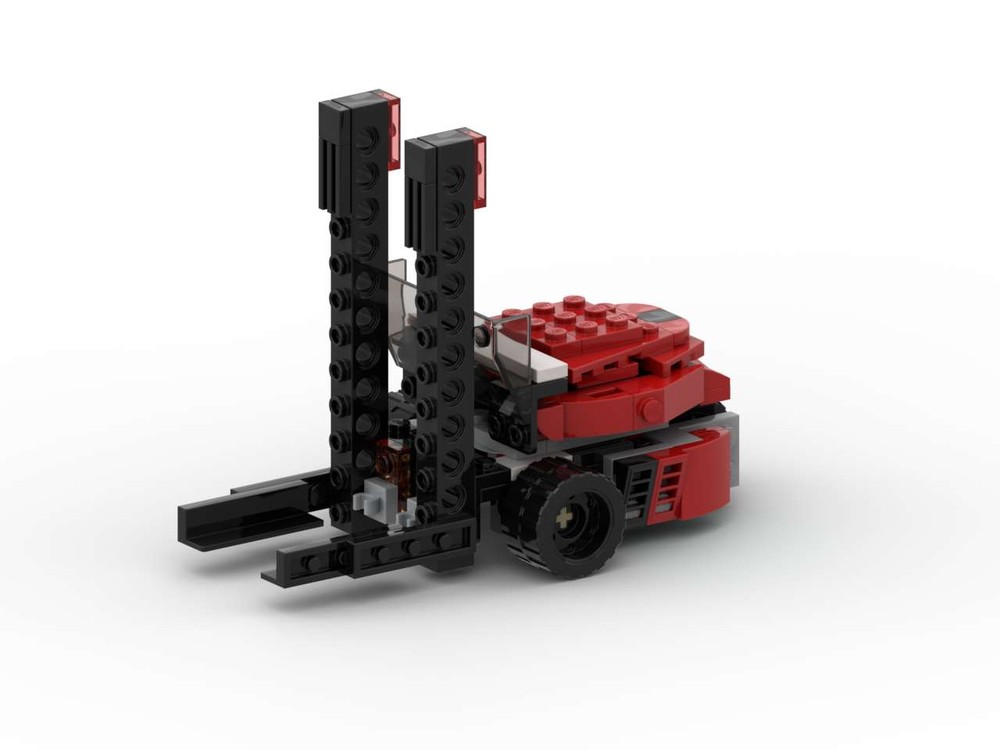 LEGO MOC 31100 - Forklift by Tavernellos | Rebrickable - Build with LEGO