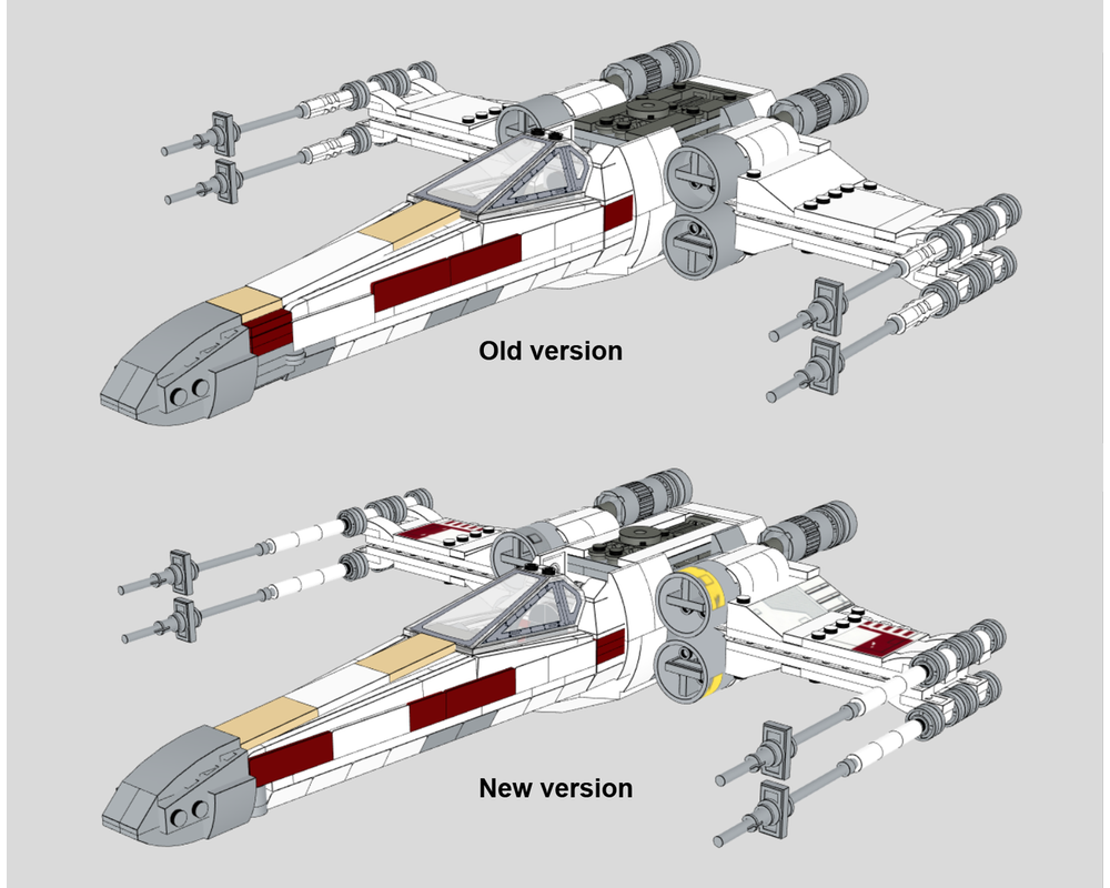 Lego Moc T 65 X Wing By Quarries Workshop Rebrickable Build With Lego