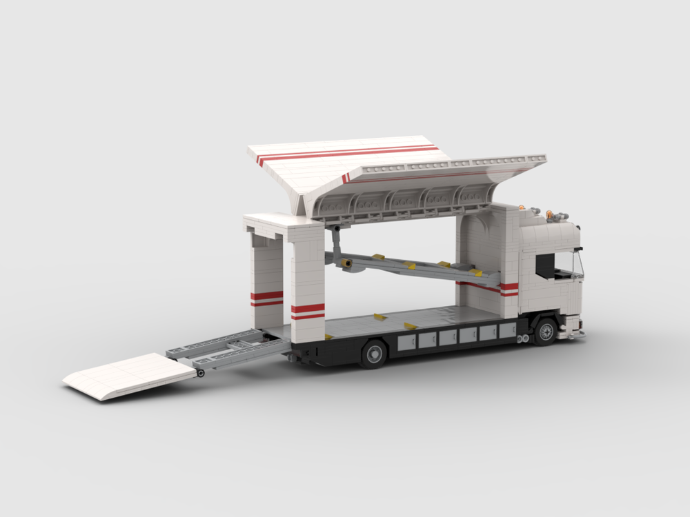 Lego Moc Scania Streamline R730 Car Transporter By Mdenboer