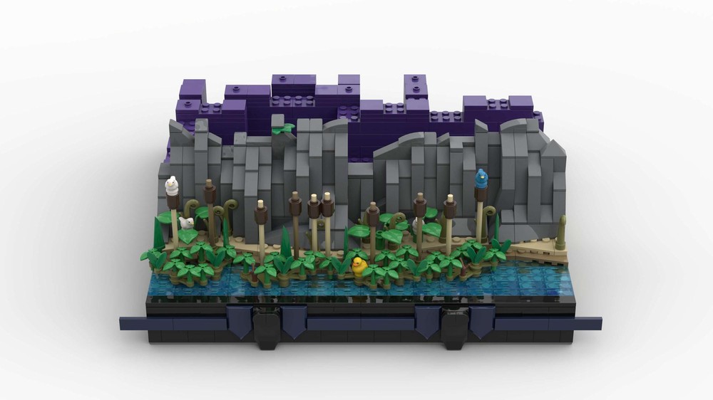 LEGO MOC C1 - Shore & Substructure for my medieval castle by Sir ...