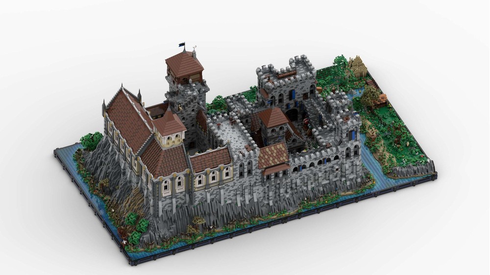 Lego Moc B1 Shore For My Medieval Castle By Sir Perceval