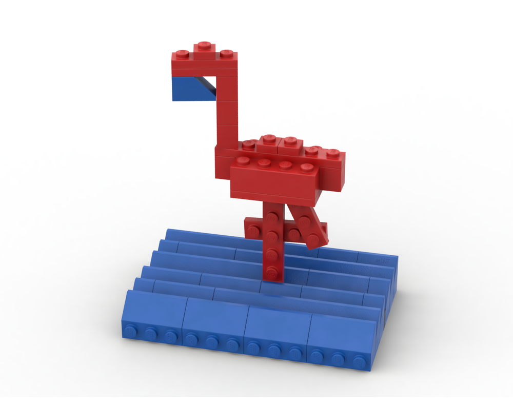 LEGO MOC 6370 Flamingo by se1977 | Rebrickable - Build with LEGO