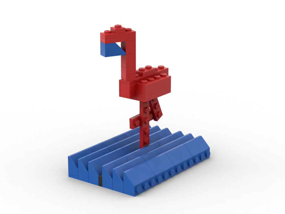 LEGO MOC 6370 Flamingo by se1977 | Rebrickable - Build with LEGO