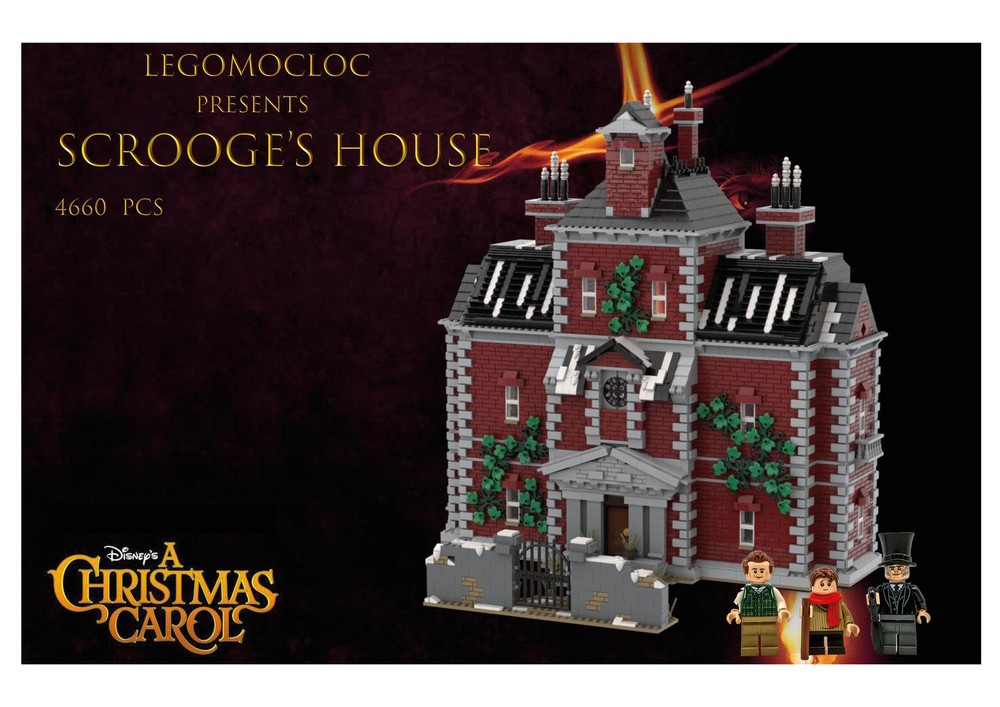 LEGO MOC A Christmas Carol - Ebenezer Scrooge's House by LegoMocLoc ...