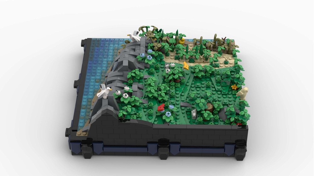 LEGO MOC A1 - Shore & Landscape for my medieval castle by Sir Perceval ...
