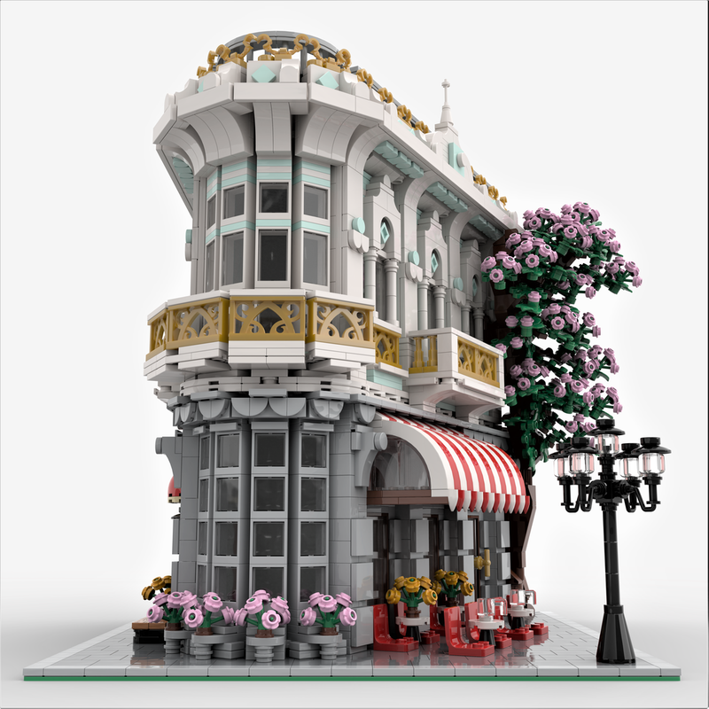 LEGO MOC Modular V by @lucapetraglia.it | Rebrickable - Build with LEGO