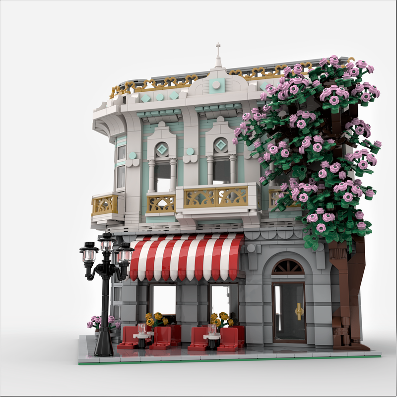LEGO MOC Modular V by @lucapetraglia.it | Rebrickable - Build with LEGO