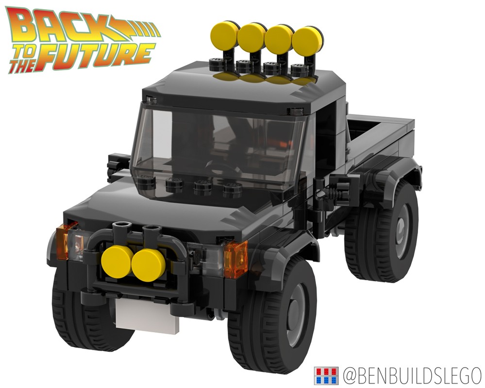 LEGO MOC Toyota Hilux 4X4 Pick-up Truck - Back to the future by benbuildslego | Rebrickable ...