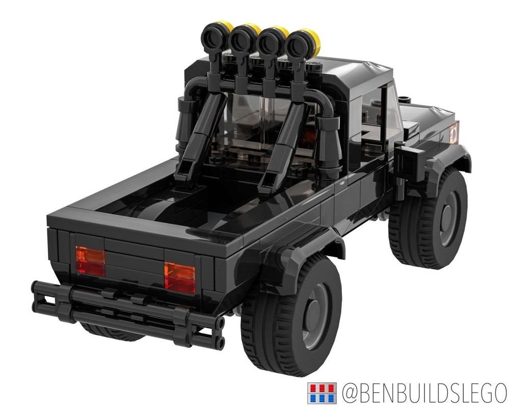 LEGO MOC Toyota Hilux 4X4 Pick-up Truck - Back to the future by ...