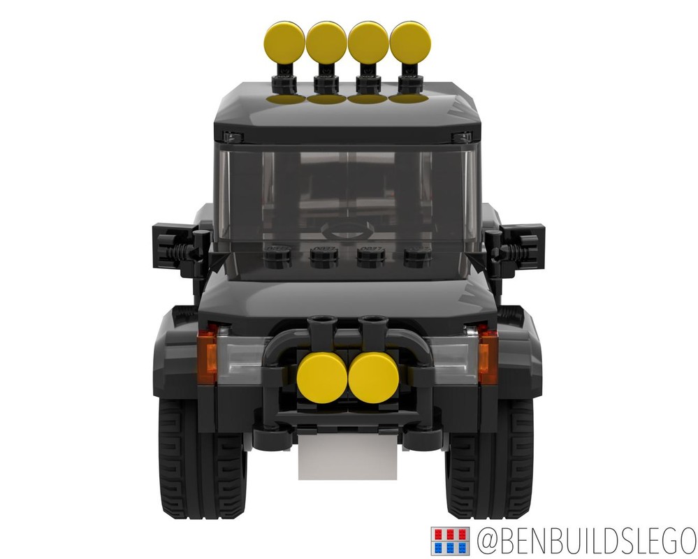 LEGO MOC Toyota Hilux 4X4 Pick-up Truck - Back to the future by ...