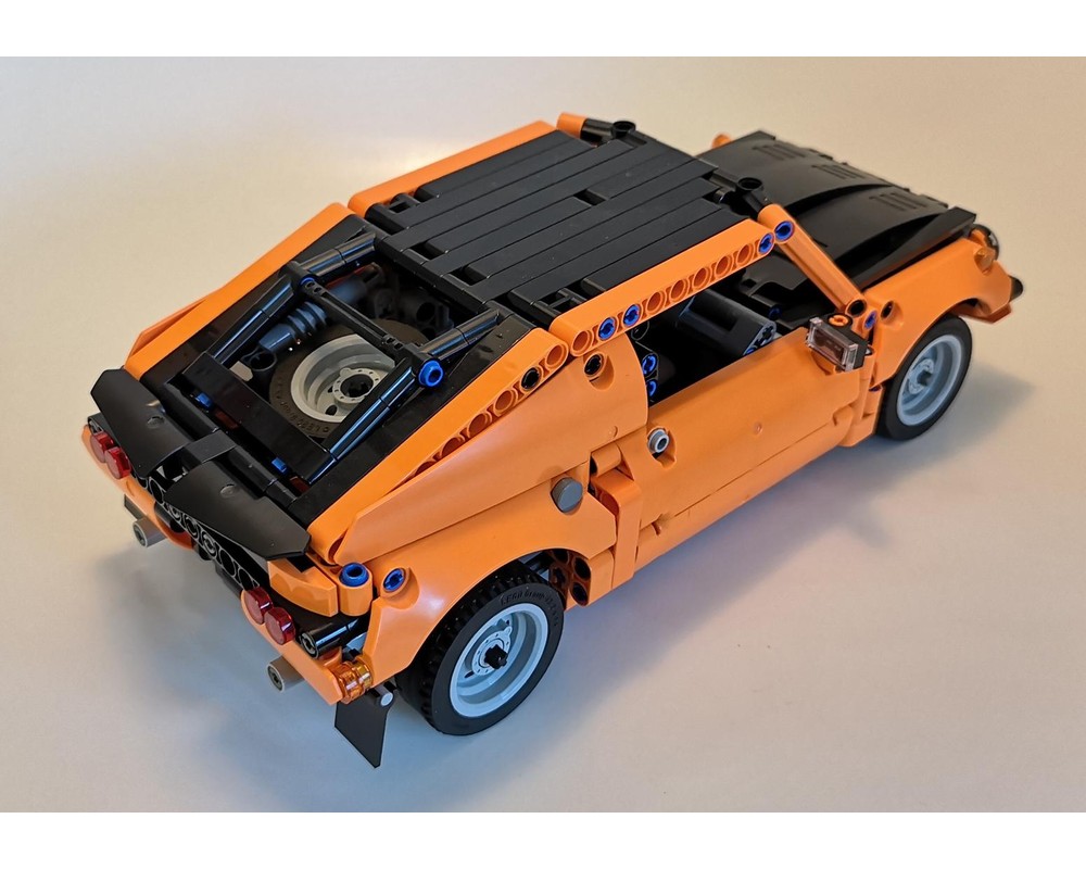 LEGO MOC Vintage Rally Coupe by Celeri | Rebrickable - Build with LEGO