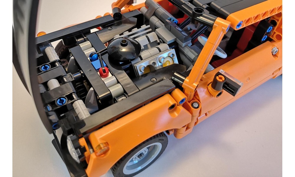 Lego Moc Vintage Rally Coupe By Celeri Rebrickable Build With Lego