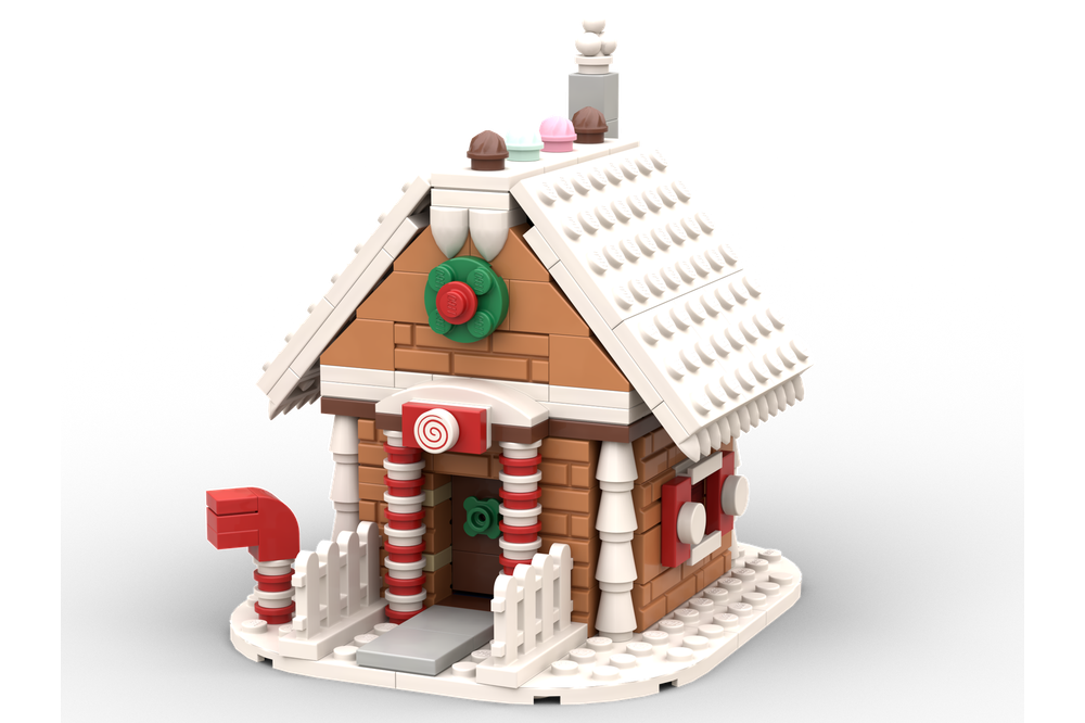 LEGO MOC Gingerbread House now with interior by confused_physicist ...