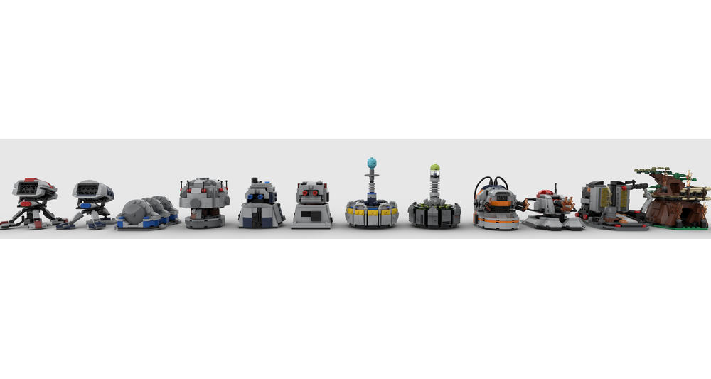 Lego Moc All Lego Star Wars Battles Towers By Leelnard Rebrickable