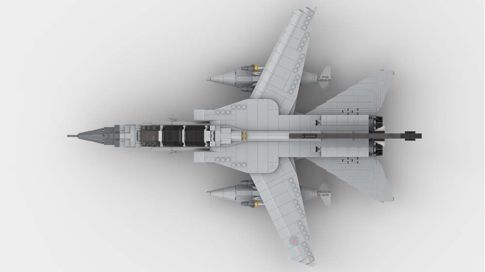 Lego Moc 135 Scale Panavia Tornado Adv F3 By Handsolo99 Rebrickable