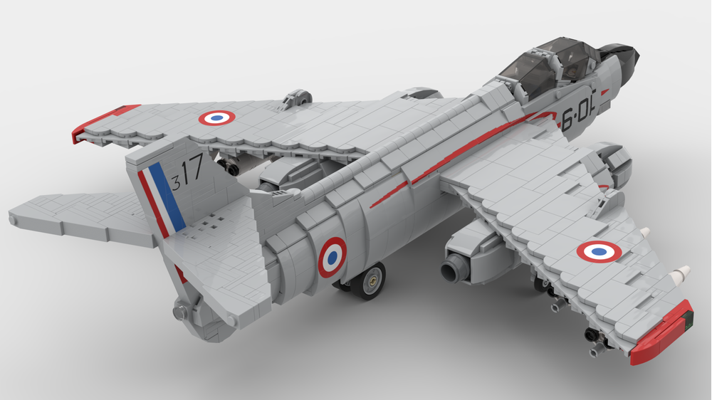 LEGO MOC 1:35 Scale S.O. 4050 Vautour IIN by HandSolo99 | Rebrickable ...