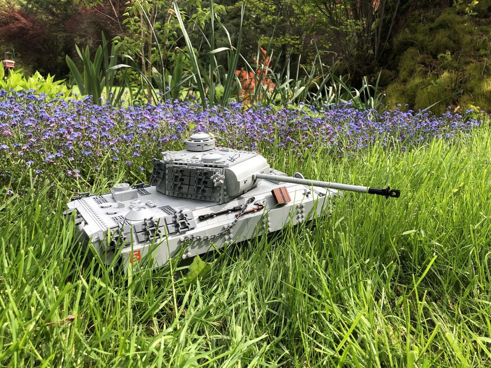 LEGO MOC 1/16 scale RC Panther tank with working gun mechanism by ...