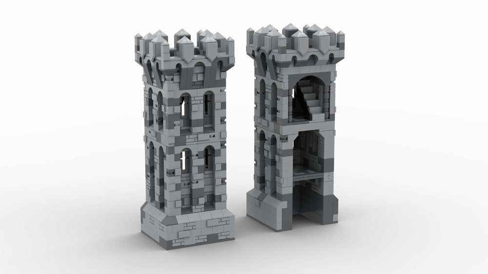 LEGO MOC H01 Small Tower for my medieval castle by Sir Perceval ...