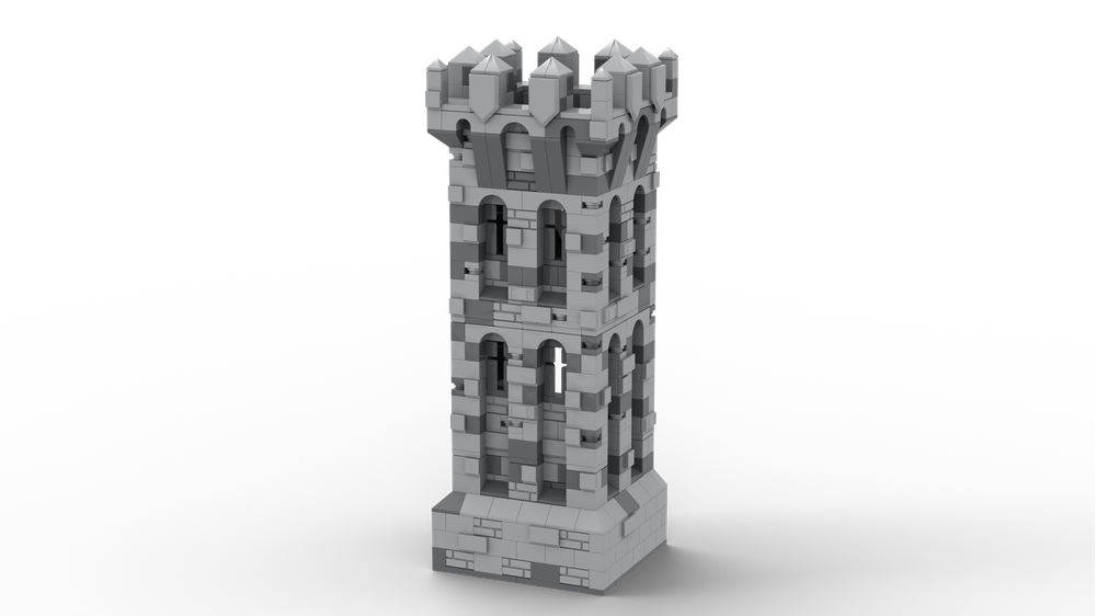 LEGO MOC H01 Small Tower for my medieval castle by Sir Perceval ...