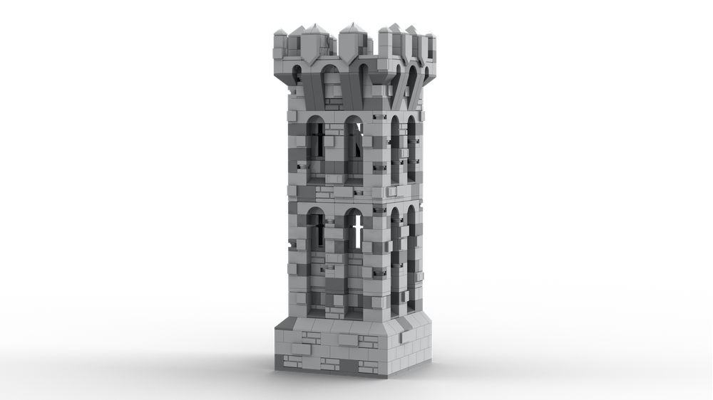 LEGO MOC H01 Small Tower for my medieval castle by Sir Perceval ...