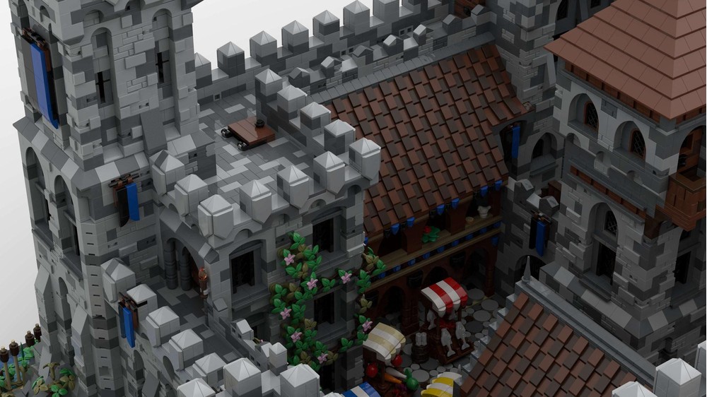 Lego Moc H04 Tavern And Guard Room For My Medieval Castle By Sir