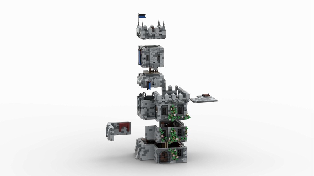 Lego Moc H04 Tavern And Guard Room For My Medieval Castle By Sir