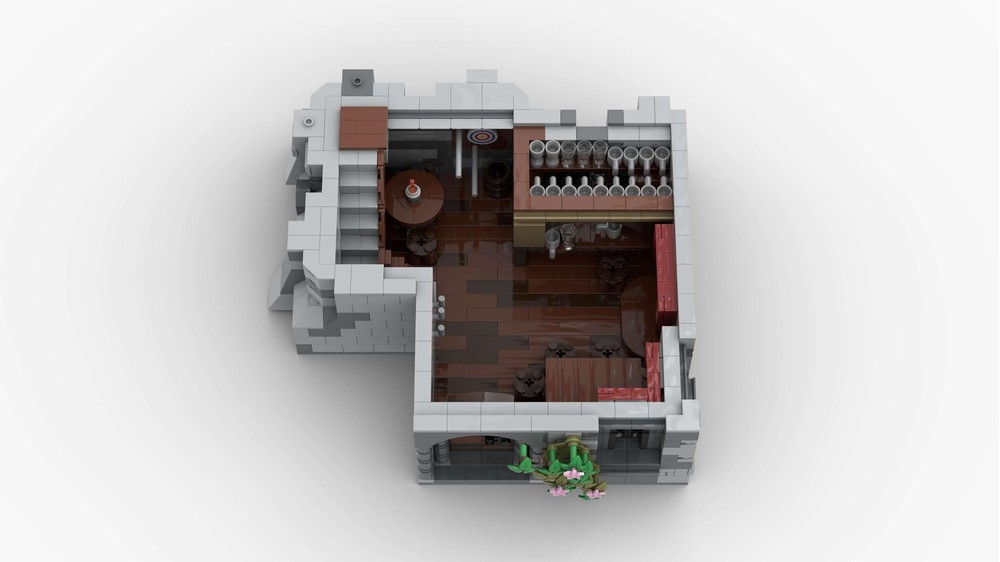 Lego Moc H04 Tavern And Guard Room For My Medieval Castle By Sir