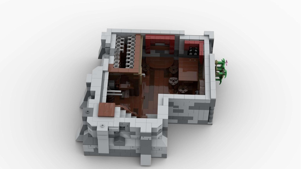 Lego Moc H04 Tavern And Guard Room For My Medieval Castle By Sir
